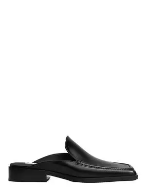 Alaïa Square-toe Mules - Black