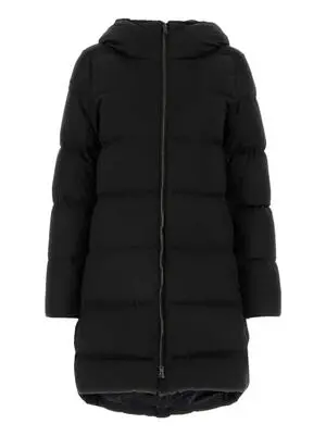 Herno Quilted Zipped Jacket - Black