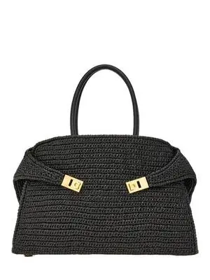 SALVATORE FERRAGAMO Salvatore Ferragamo Woven Top Handle Handbag