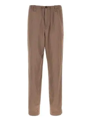 Dries Van Noten Straight Leg Pants - Brown