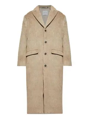 SAMSOE SAMSOE Single-breasted Coat - Nude