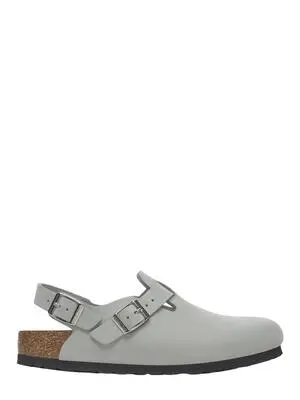 BIRKENSTOCK Tokio Slip-on Clogs With Ankle Strap - Pure Sage
