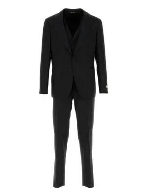 Canali Single-breasted Suit - Black