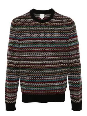 PAUL SMITH Paul Smith Pattern Intarsia Knitted Jumper