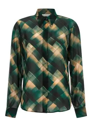 Dries Van Noten Long Sleeve Printed Shirt - Multicolor