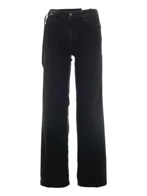 Liu Jo Belted Jeans - Black