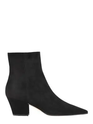GIANVITO ROSSI Gianvito Rossi Pointed Toe Zip Up Ankle Boots