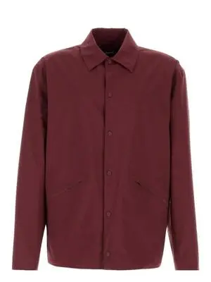 Herno Long Sleeved Buttoned Shirt - Red
