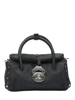 ZANELLATO Zanellato Baby Dotta Top Handle Bag Black