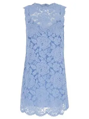 DOLCE & GABBANA Dolce & Gabbana A-Line Mini Lace Dress