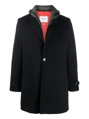 PALTO Geraldo Wool Coat With Trapezoidal Lapel