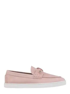 CHRISTIAN LOUBOUTIN Christian Louboutin Chambeliboat Slip-On Boat Shoes Vintage Rose