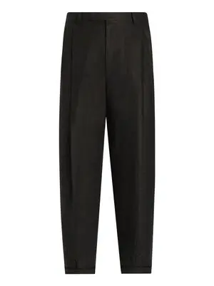 Dolce & Gabbana Tailored Press Crease Trousers - Black