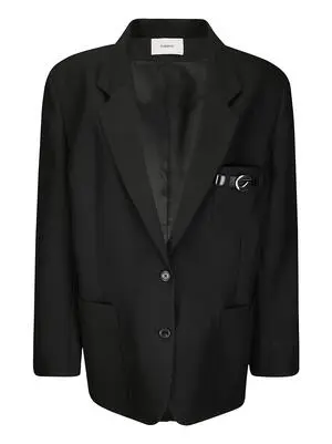 Coperni Belted Pocket Blazer - Black