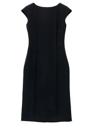 Alexander McQueen Sleeveless Crewneck Mini Dress - Black