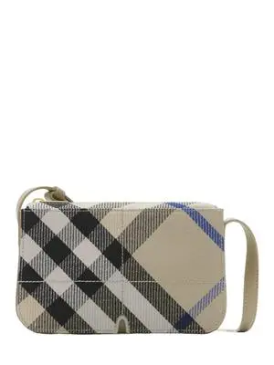 BURBERRY Burberry Snip Check Pattern Crossbody Bag