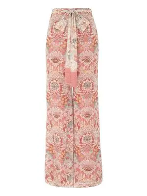 Zimmermann Rebellion Flare Pants - Nude