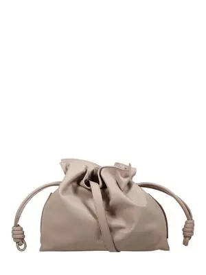 Loewe Medium Flamenco Clutch Bag - Sand-colored