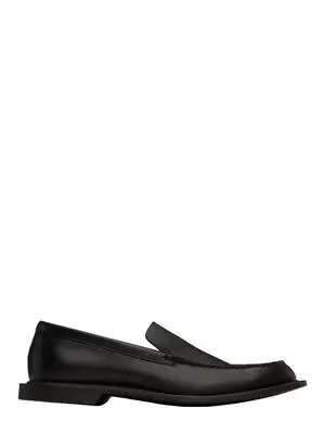 THE ROW Nic Loafers - Black