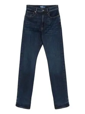 Ralph Lauren Polo Logo Patch Straight Leg Jeans - Indigo Blue