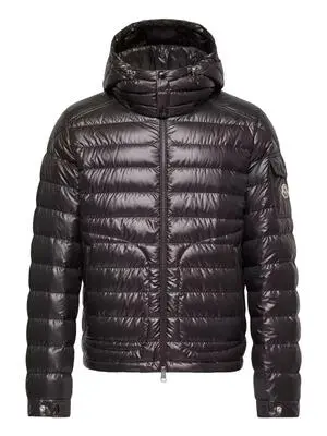 Moncler Lauros Hooded Down Jacket - Black