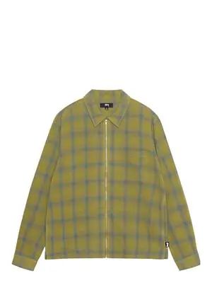 StÜssy Zippered Shirt Green