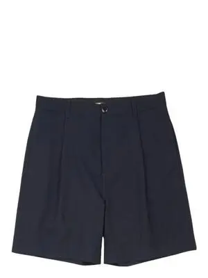Marni Tailored Wool Shorts - Dark Blue