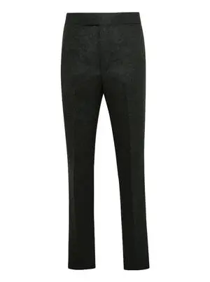 Thom Browne Straight-leg Tailored Trousers - Black