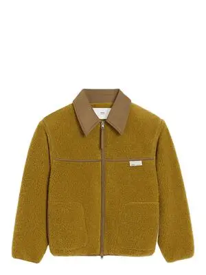 AMI Paris Ami Paris Fleece Zip Up Jacket 374