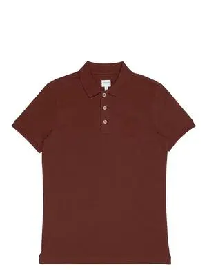 Emporio Armani Logo Polo Shirt - Red