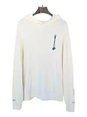 Chrome Hearts Hooded Long Sleeve Hoodie - White