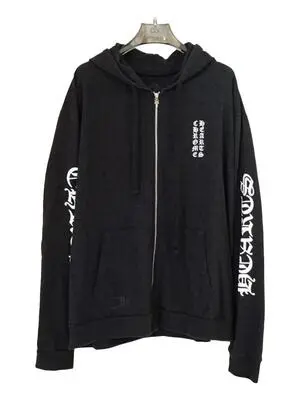 CHROME HEARTS Chrome Hearts Zipper Sweatshirt With Hood