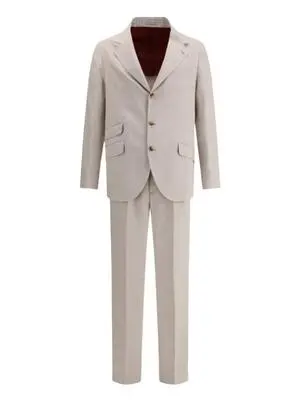 Brunello Cucinelli Single-breasted Suit - Nude