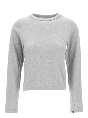 Extreme Cashmere Long Sleeve Round Neck Sweater - Grey