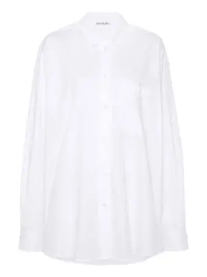 Acne Studios Buttoned Long Sleeve Shirt - White
