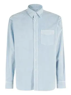 Aspesi Long-sleeve Cotton Shirt - Blue