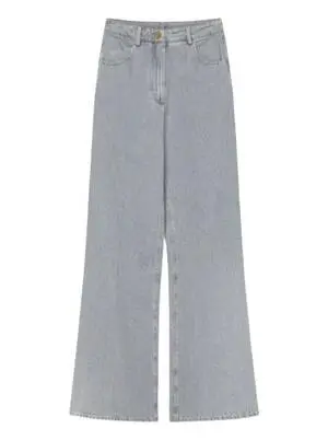 FORTE_FORTE Wide-leg Jeans - Gray
