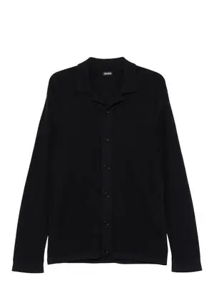 Zegna Wool Shirt - Black