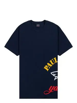 Paul & Shark T-shirt With Round Neck And Short Sleeves - Black
