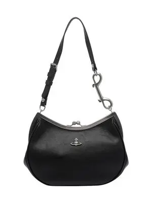 VIVIENNE WESTWOOD Charm Frame Shoulder Bag - Black