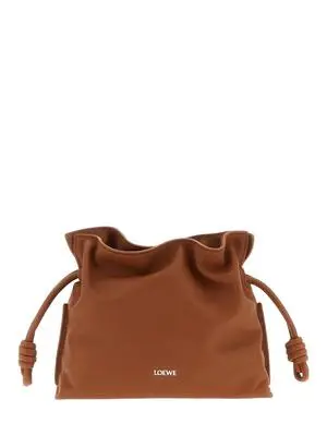 Loewe Mini Flamenco Clutch Bag - Brown