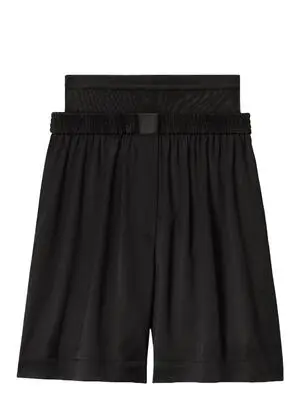 Alexander Wang Layered Boxer Shorts - Black