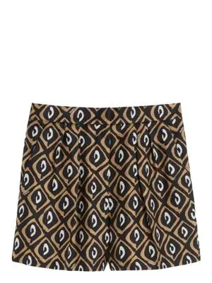 MAX MARA Max Mara Geometric Print Shorts