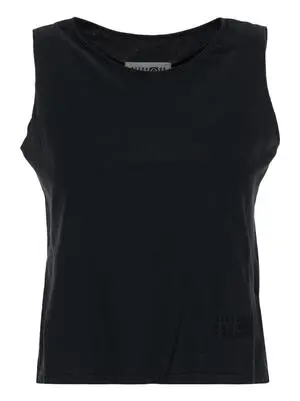 MAISON MARGIELA Sleeveless Crewneck Tank Top - Black
