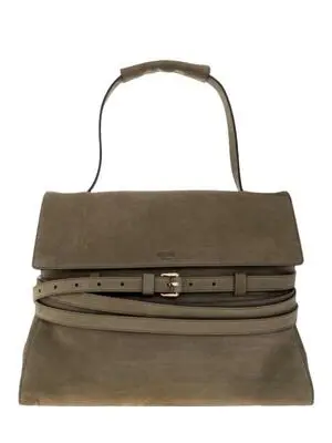 Moschino Tie Detailed Shoulder Bag - Brown