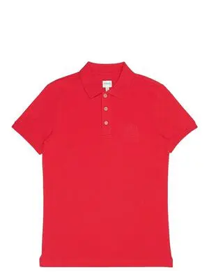 Emporio Armani Logo Polo Shirt - Red