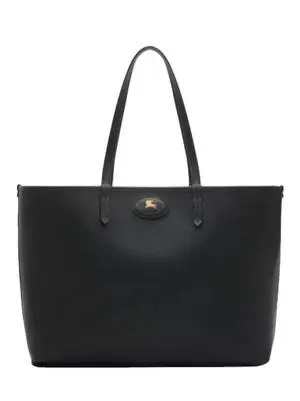 Burberry Reversible Check Tote Bag - Black