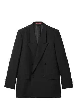 Gucci Double-breasted Tailored Jacket - Black