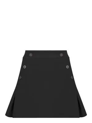 DIOR Dior Sailor Miniskirt With Anchor Button Detail