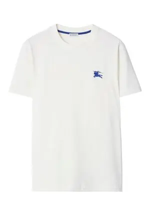 Burberry Ekd Embroidered Crewneck T-shirt - White